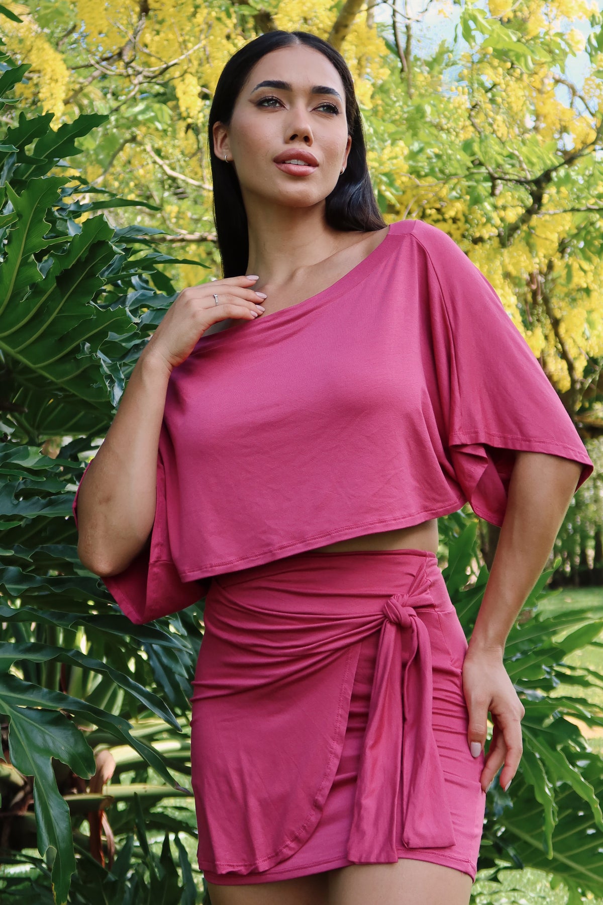 Luna Short Skirt Set | Chandra Maharaj Designs