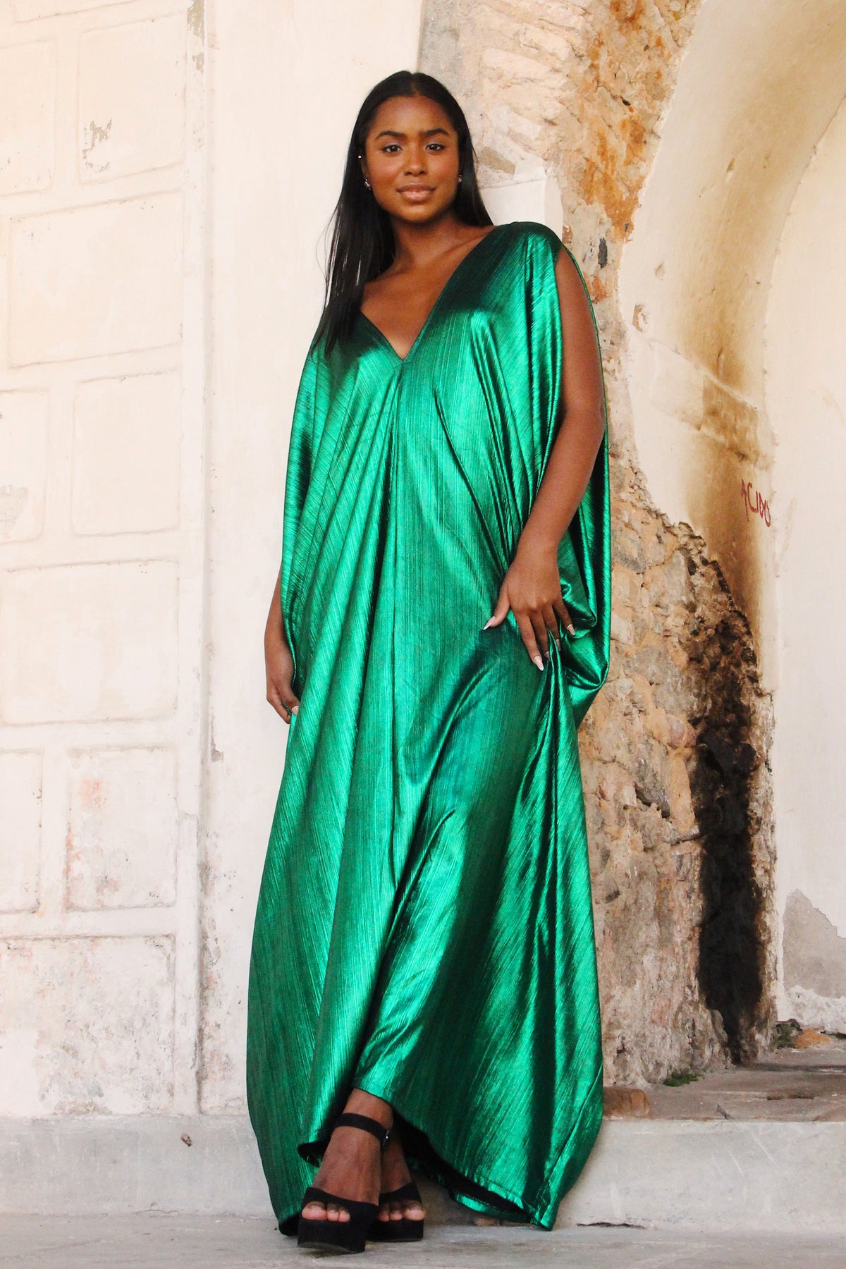 Emerald Kaftan | Chandra Maharaj Designs